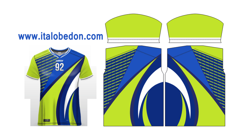 JERSEY LOREM 92 VERDE LIMÓN 2024